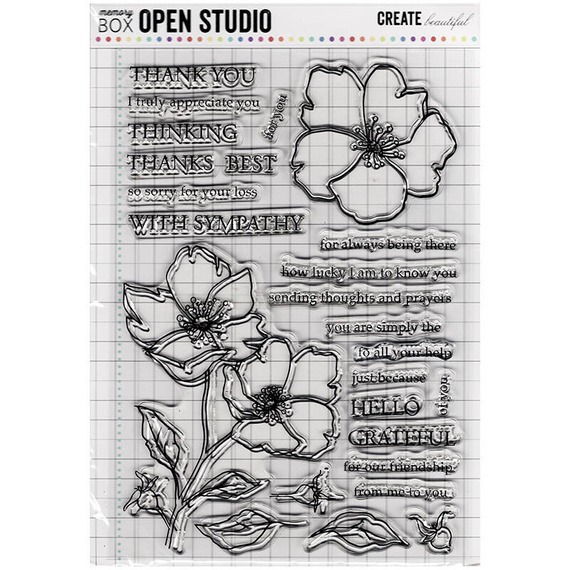 MEMORY BOX Transparent Acryl Stempel Motivstempel Clear Stamp - Wild ...