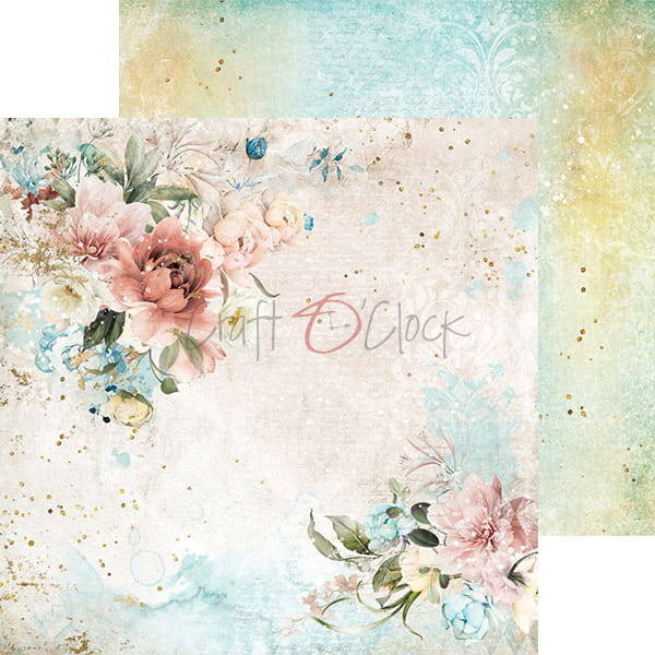 CRAFT OCLOCK Set 24 Blatt 15x15cm doppelseitig Scrapbooking Papier ...