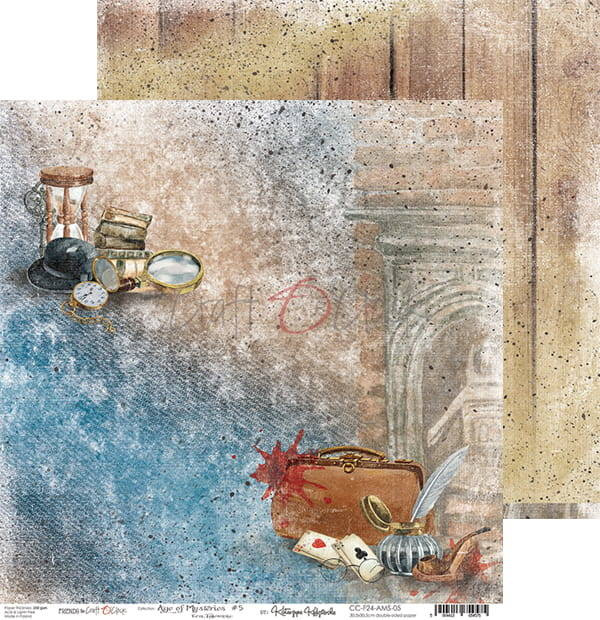 CRAFT OCLOCK Set 6 Blatt 30,5x30,5cm doppelseitig Scrapbooking Papier ...