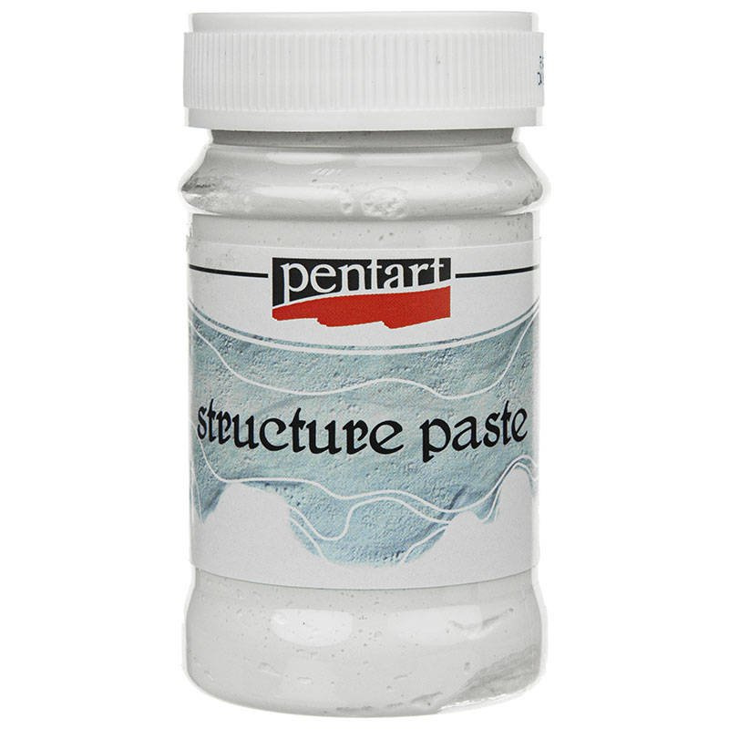 PENTART - Strukturpaste - Structure paste - Weiße - 100 ml | [135430 ...