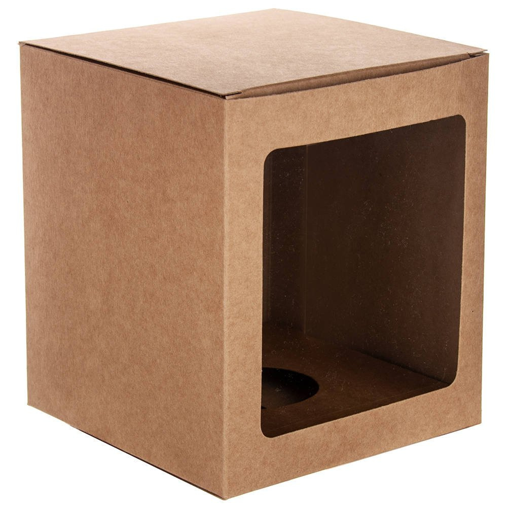 RzP Schachtel für Christbaumkugel Geschenkbox Box Fenster 13x13x15 300g ...