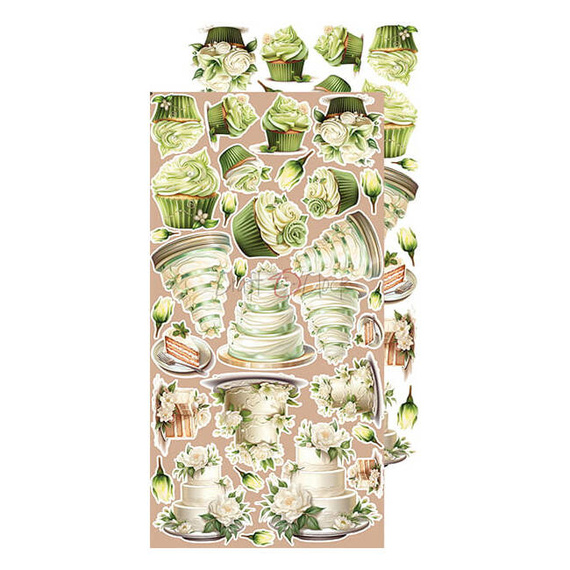 CRAFT OCLOCK 15,5x30,5cm Scrapbooking Papier mit Elementen, A Day to ...