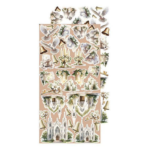 CRAFT OCLOCK 15,5x30,5cm Scrapbooking Papier mit Elementen, A Day to ...