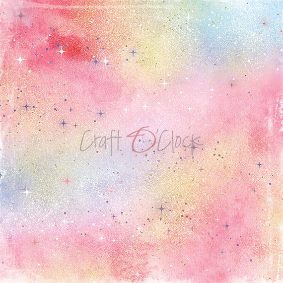 CRAFT OCLOCK 24 Blatt 20x20cm doppelseitig Scrapbooking Papier 190g ...