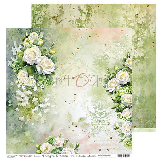 CRAFT OCLOCK Set 6 Blatt 30,5x30,5cm doppelseitig Scrapbooking Papier ...