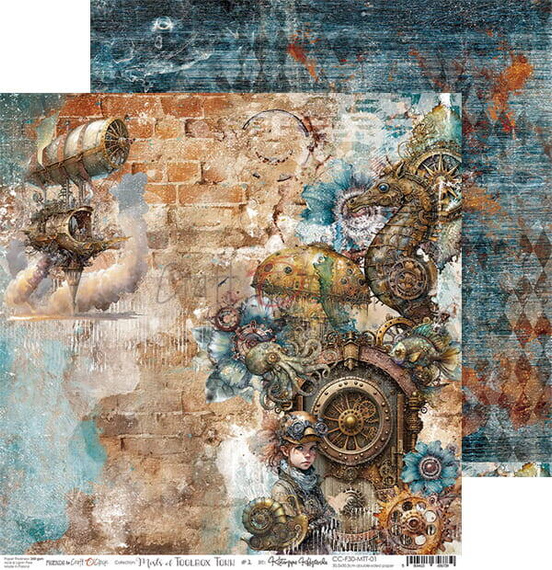 CRAFT OCLOCK Set 6 Blatt 30,5x30,5cm doppelseitig Scrapbooking Papier ...