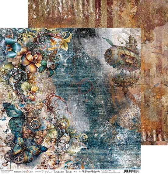 CRAFT OCLOCK Set 6 Blatt 30,5x30,5cm doppelseitig Scrapbooking Papier ...