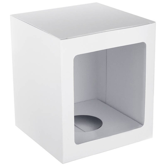 RzP Schachtel für Christbaumkugel Geschenkbox Box Fenster 13x13x15 300g ...